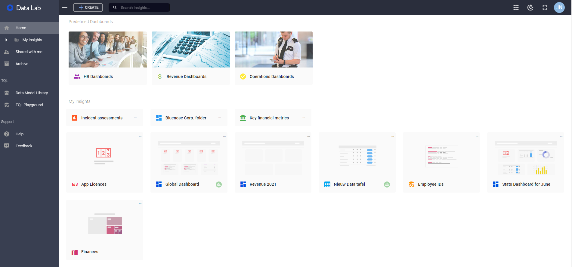 Using the Home dashboard – TrackTik Help Center