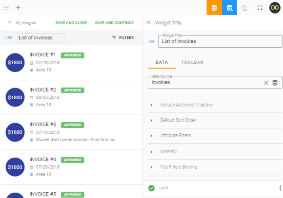 Understanding widget types – TrackTik Help Center