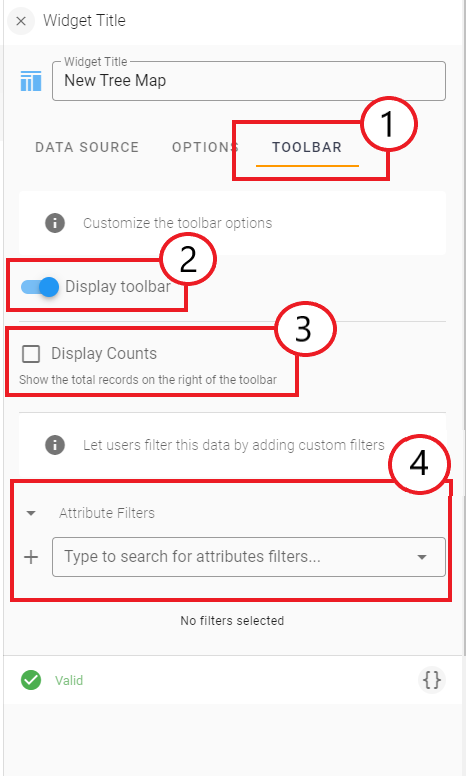 Creating and configuring widgets – TrackTik Help Center