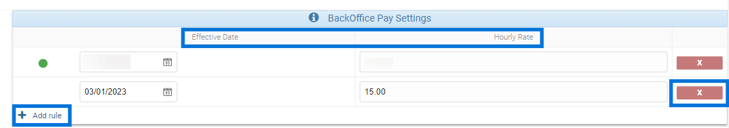 Setting an Effective Date Rate – TrackTik Help Center