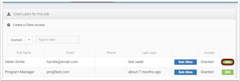 Client Portal Access – TrackTik Help Center