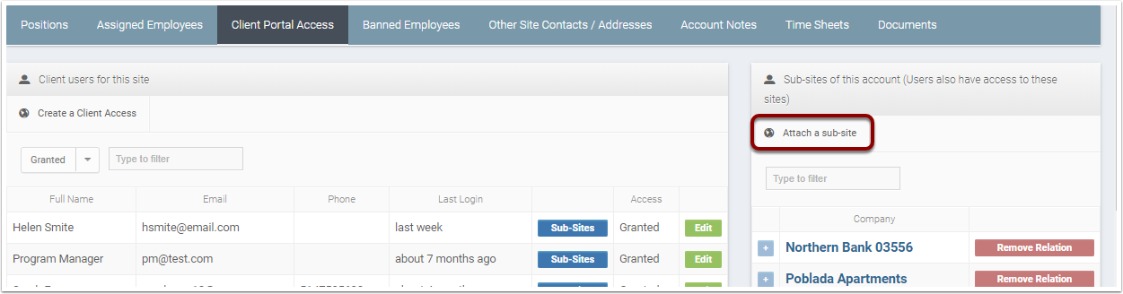 Client Portal Access – TrackTik Help Center