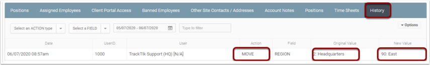 Moving a Zone with Sites to a new Region – TrackTik Help Center