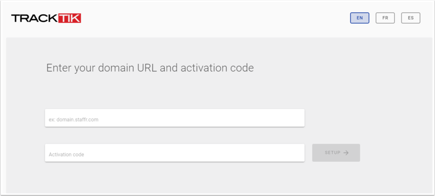 Set up the TrackTik Kiosk – TrackTik Help Center