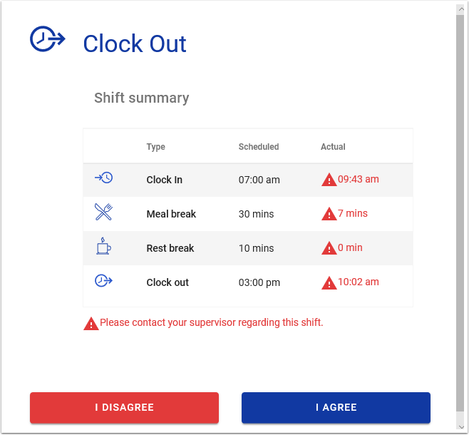 Clock in and out – TrackTik Help Center