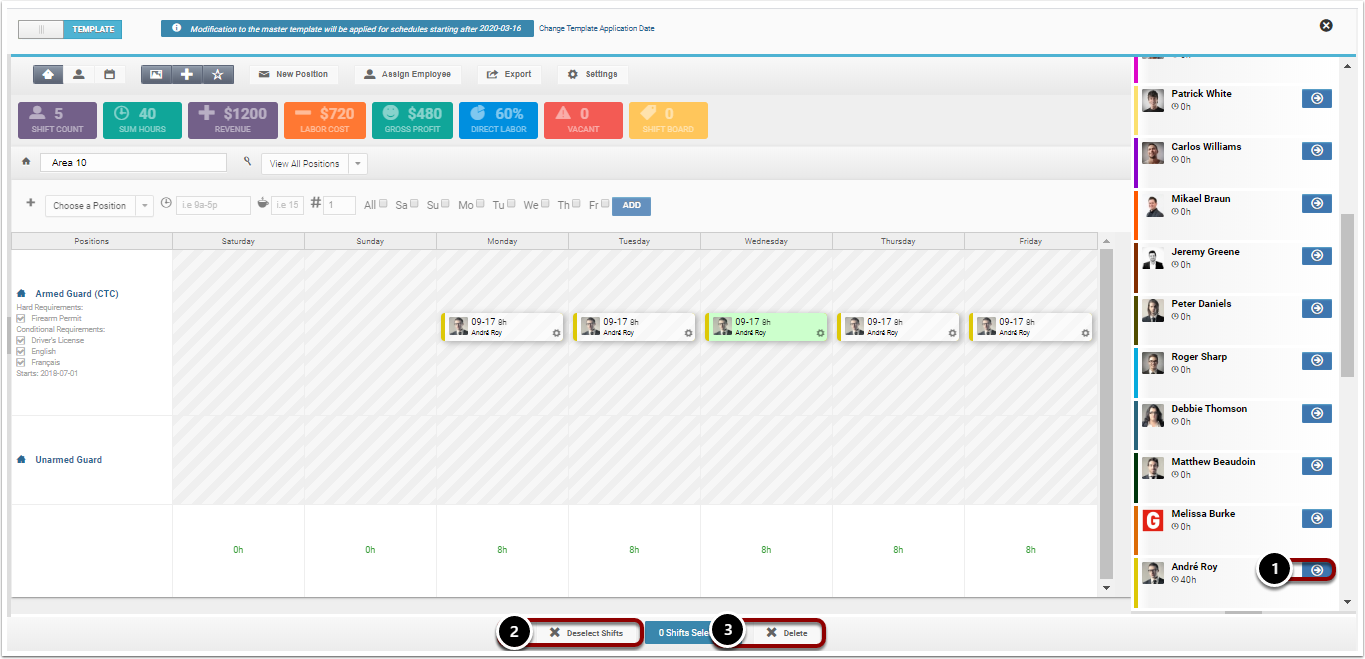 Assigning Employees to Shifts or Deleting Shifts – TrackTik Help Center Assigning Employees to Shifts or Deleting Shifts – TrackTik Help Center