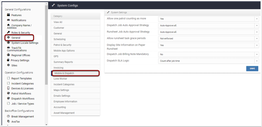 Mobile Suite Specific Settings – TrackTik Help Center
