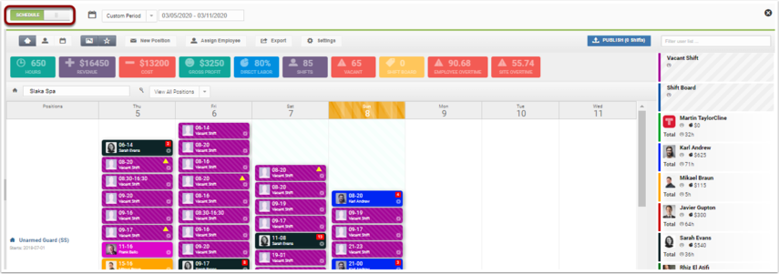 Scheduling How To – TrackTik Help Center
