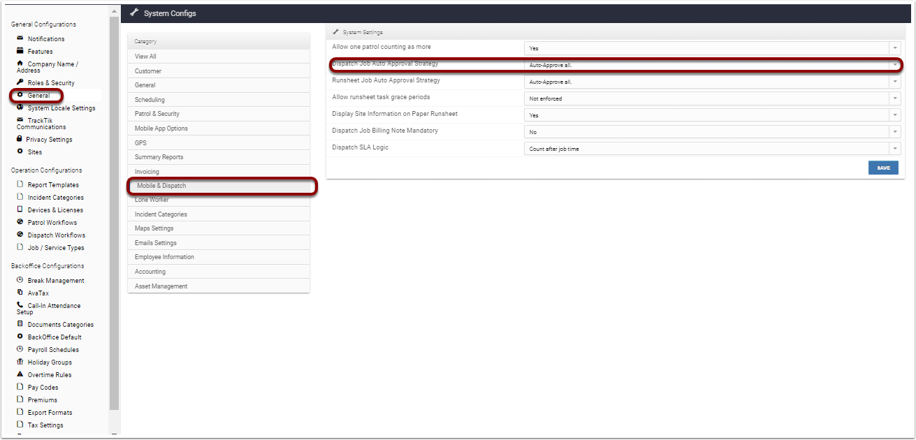 Set Up Service Models – TrackTik Help Center