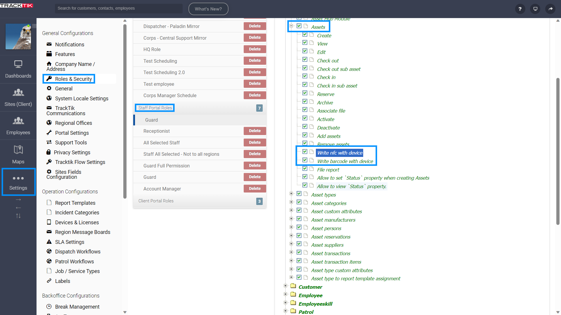 Tracking assets using NFC and barcodes – TrackTik Help Center