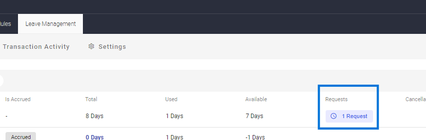 Approve or decline a Leave Request – TrackTik Help Center