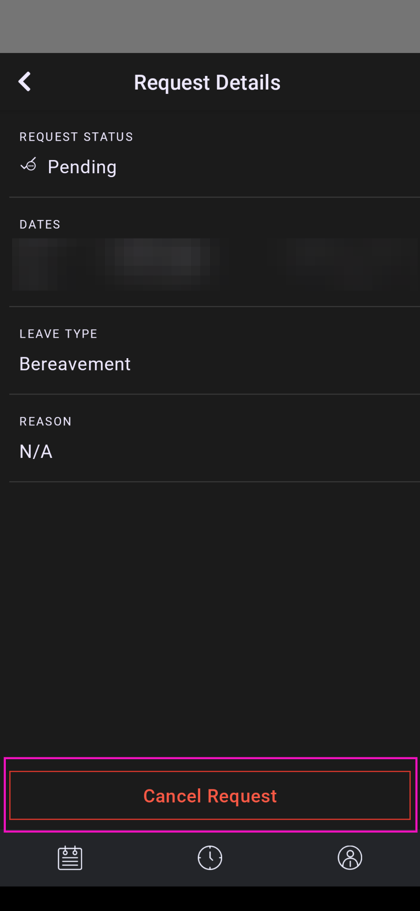 Cancel a pending Leave Request – TrackTik Help Center