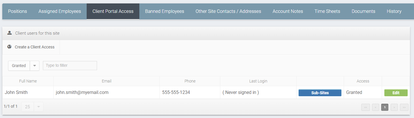 Client Portal Users / Client Portal Access – TrackTik Help Center