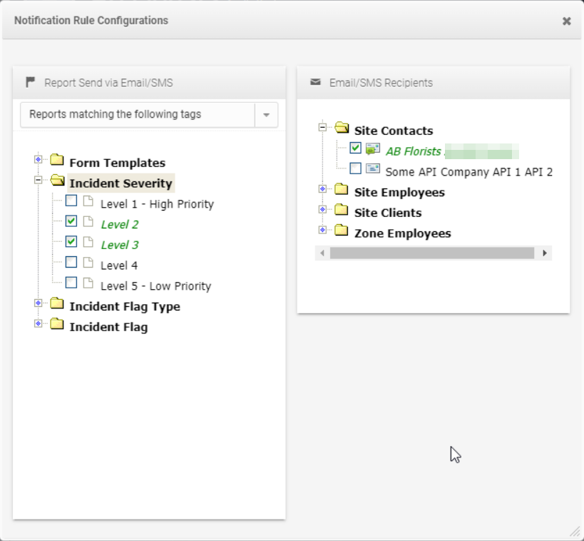 Notification Rules, filter-rule-set-reports – TrackTik Help Center