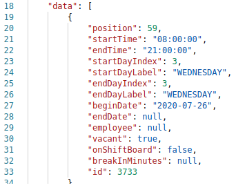 Shift Templates : Get, Create – TrackTik Help Center