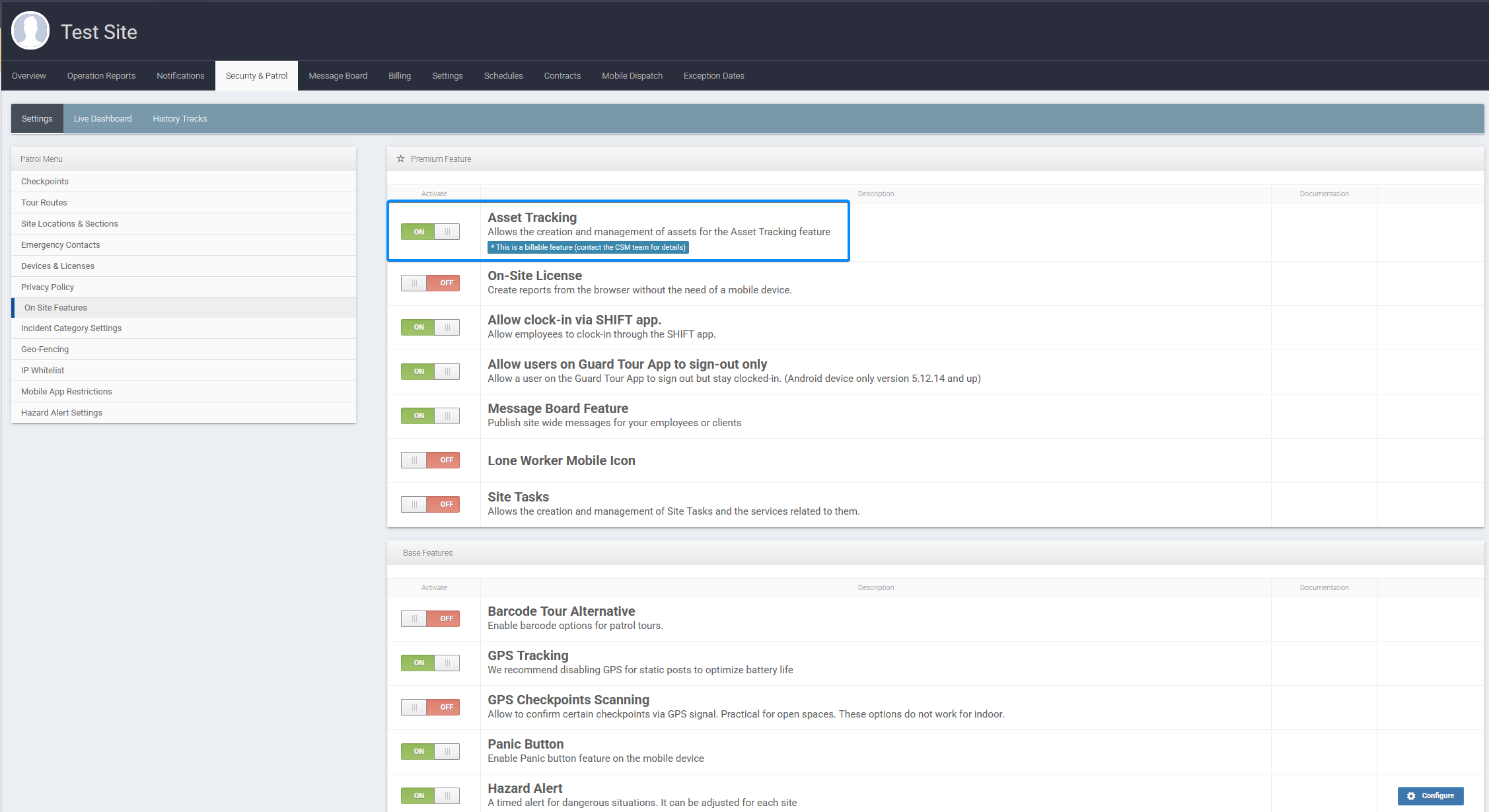 Set up, log into, and navigate Asset Tracking – TrackTik Help Center