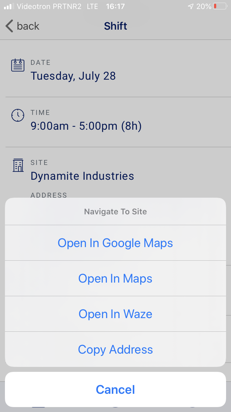 User Guide for SHIFT – TrackTik Help Center