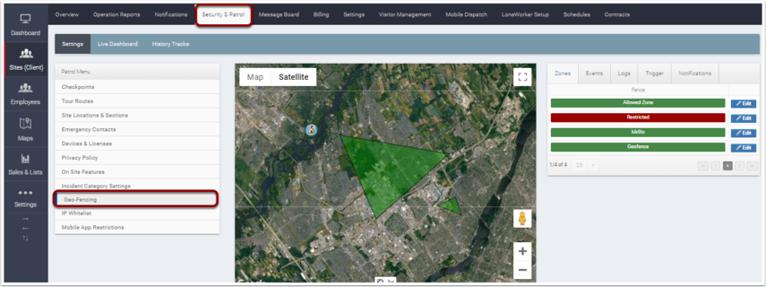 Introduction to Geofencing – TrackTik Help Center