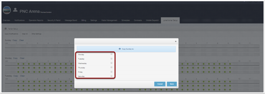 Scheduling Lone Worker Check Ins – TrackTik Help Center