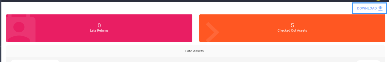 Navigate Dashboard and Late Asset reports – TrackTik Help Center