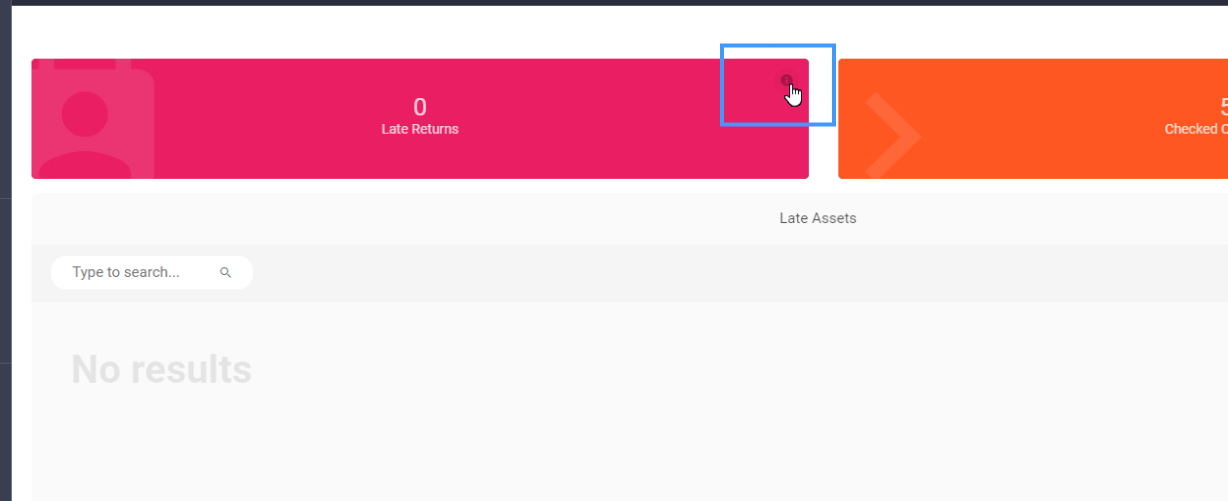 Navigate Dashboard and Late Asset reports – TrackTik Help Center