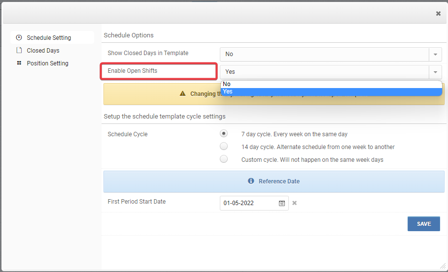 Admin settings - User Guide for SHIFT – TrackTik Help Center